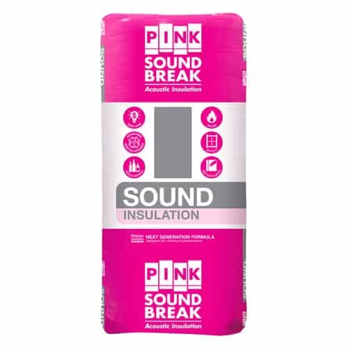 Pink Soundbreak Acoustic Insulation Batts - Insulation Victoria